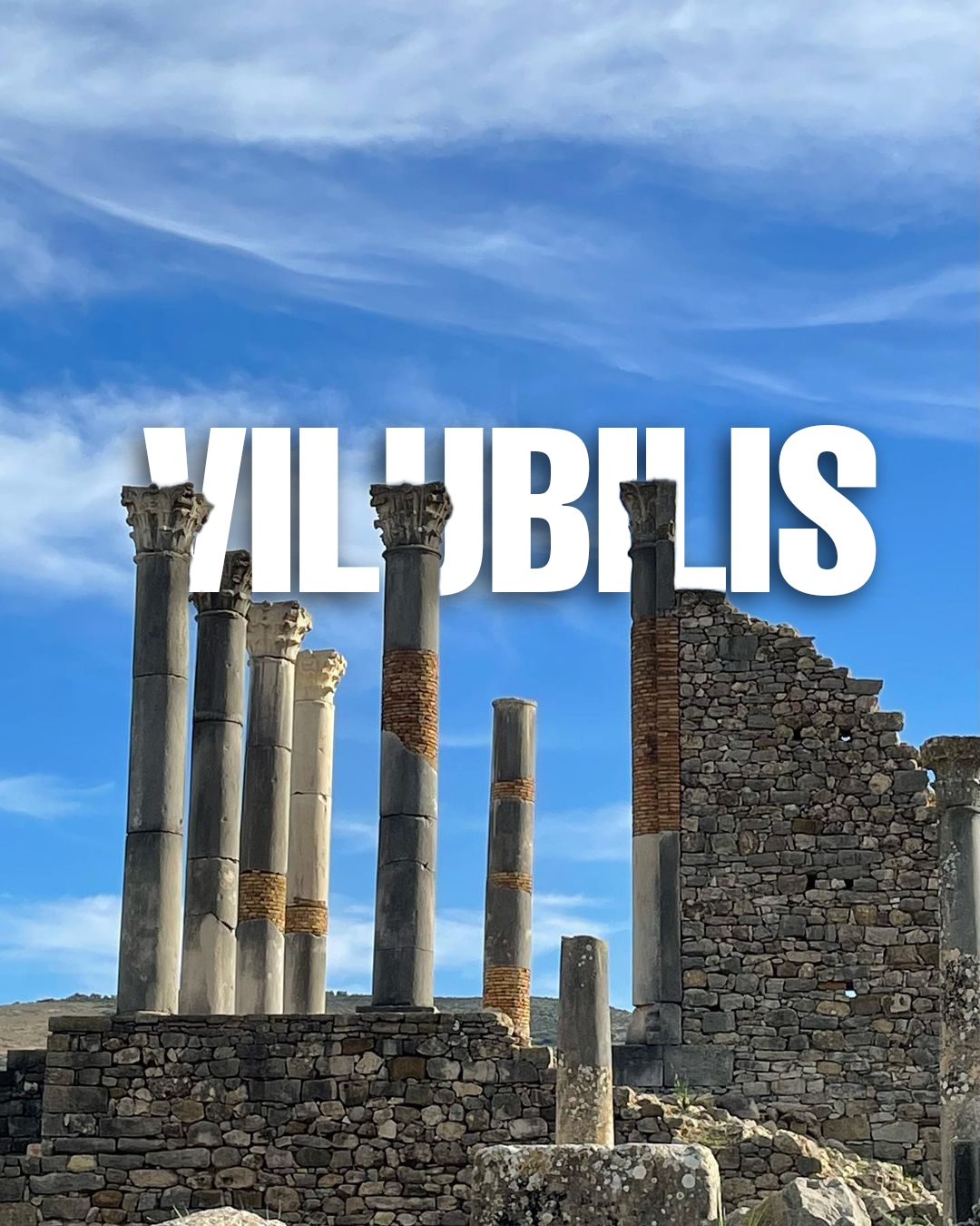 Volubilis Oualili 1-day trip - Morocco Paradise